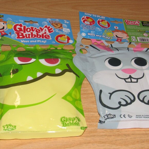 Toys | Lot 2 Glove A Bubble Wave And Play Waving Bubble Fun Toy ...